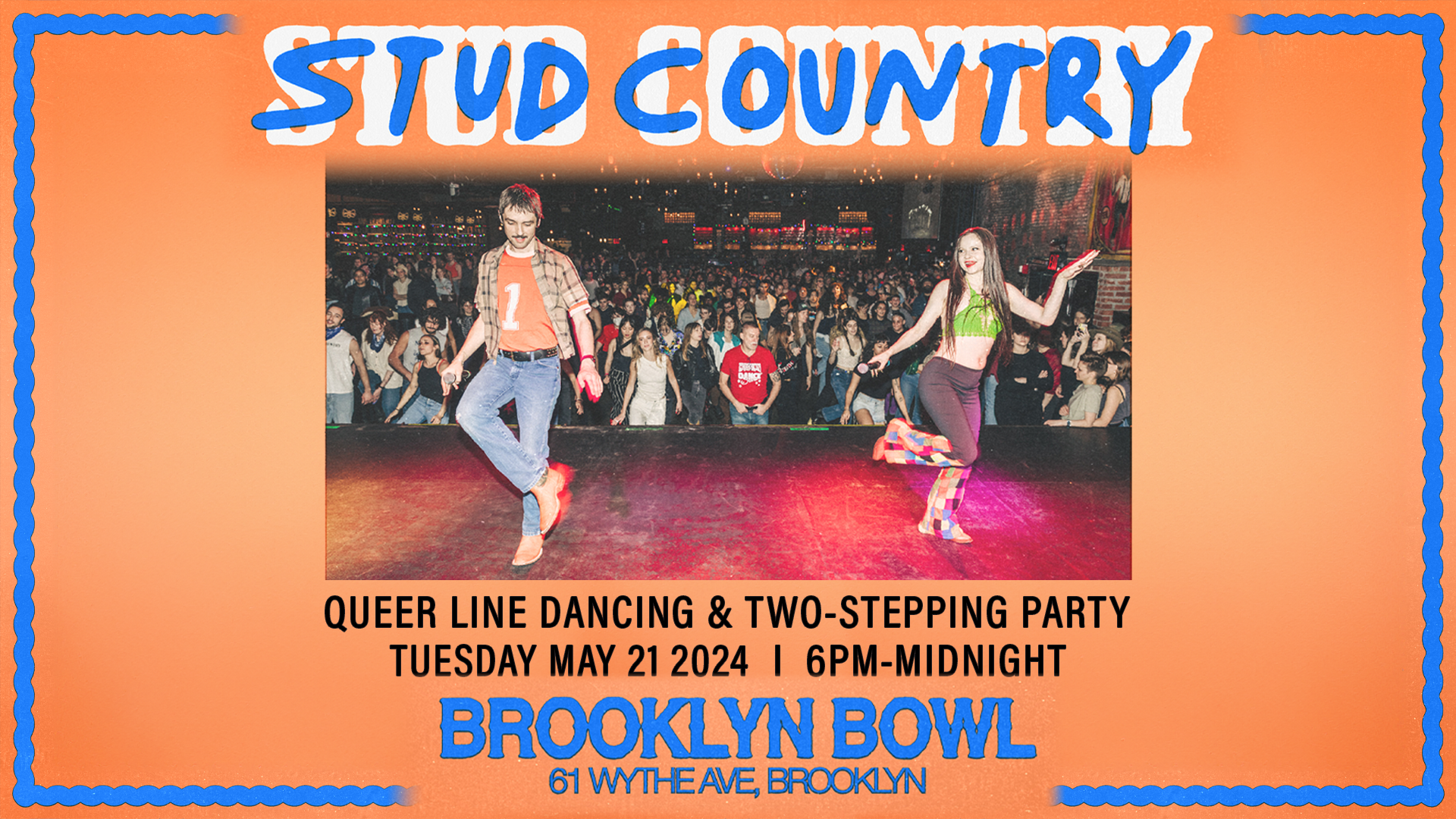 Stud Country: Queer Line Dancing & Two Stepping | Brooklyn Bowl