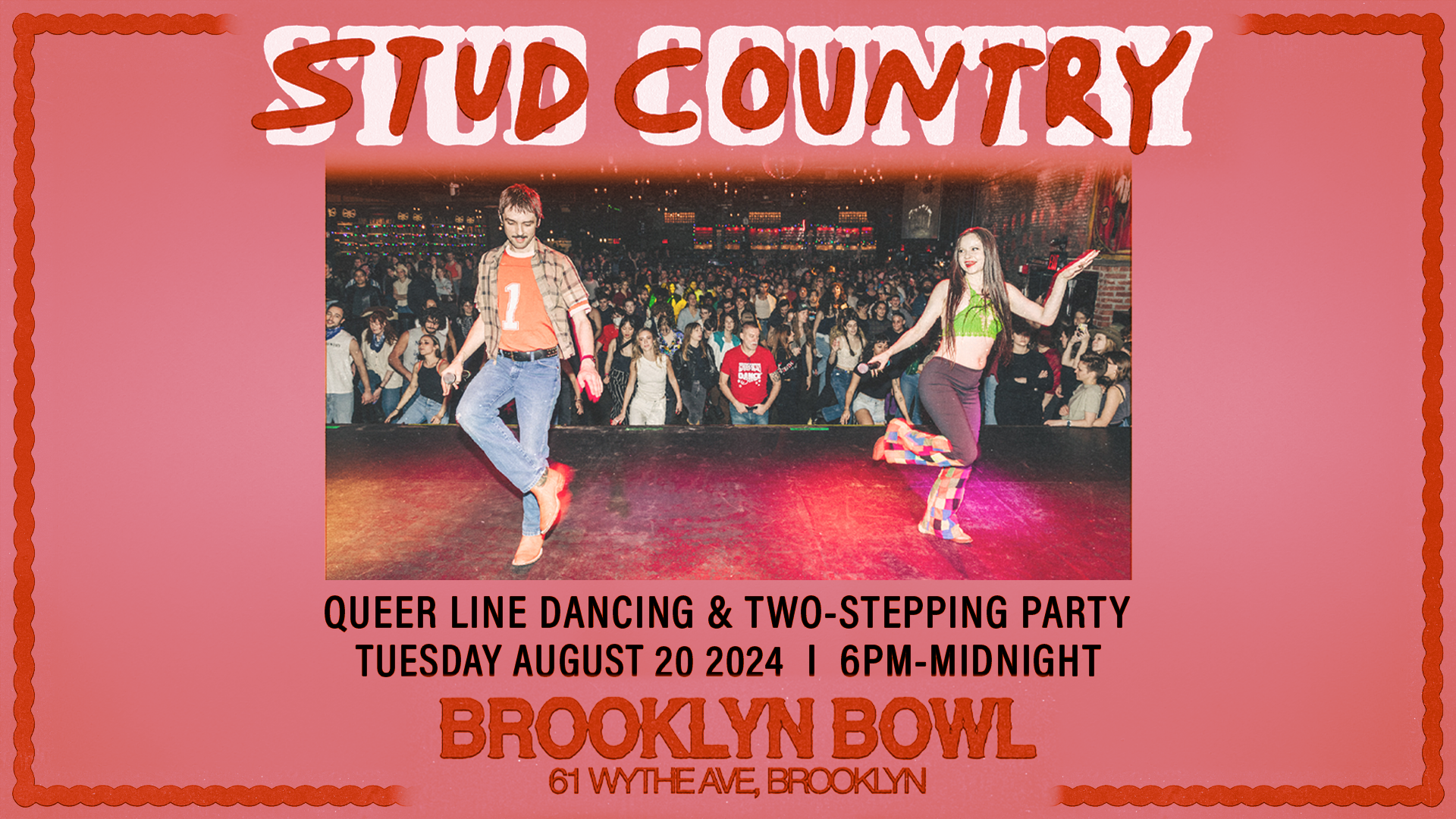 Stud Country: Queer Line Dancing & Two Stepping | Brooklyn Bowl
